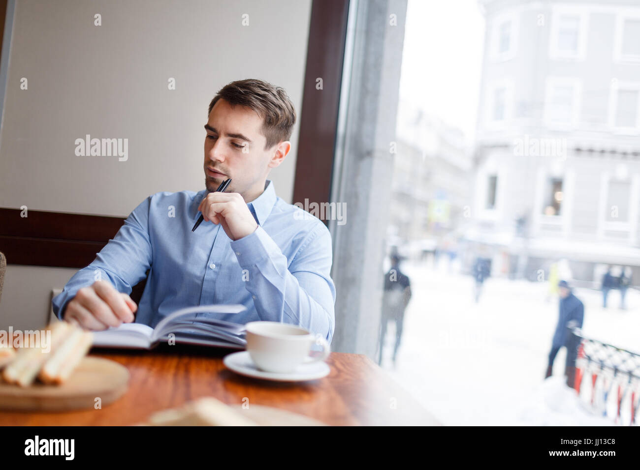 Plans cafe hi-res stock photography and images - Alamy