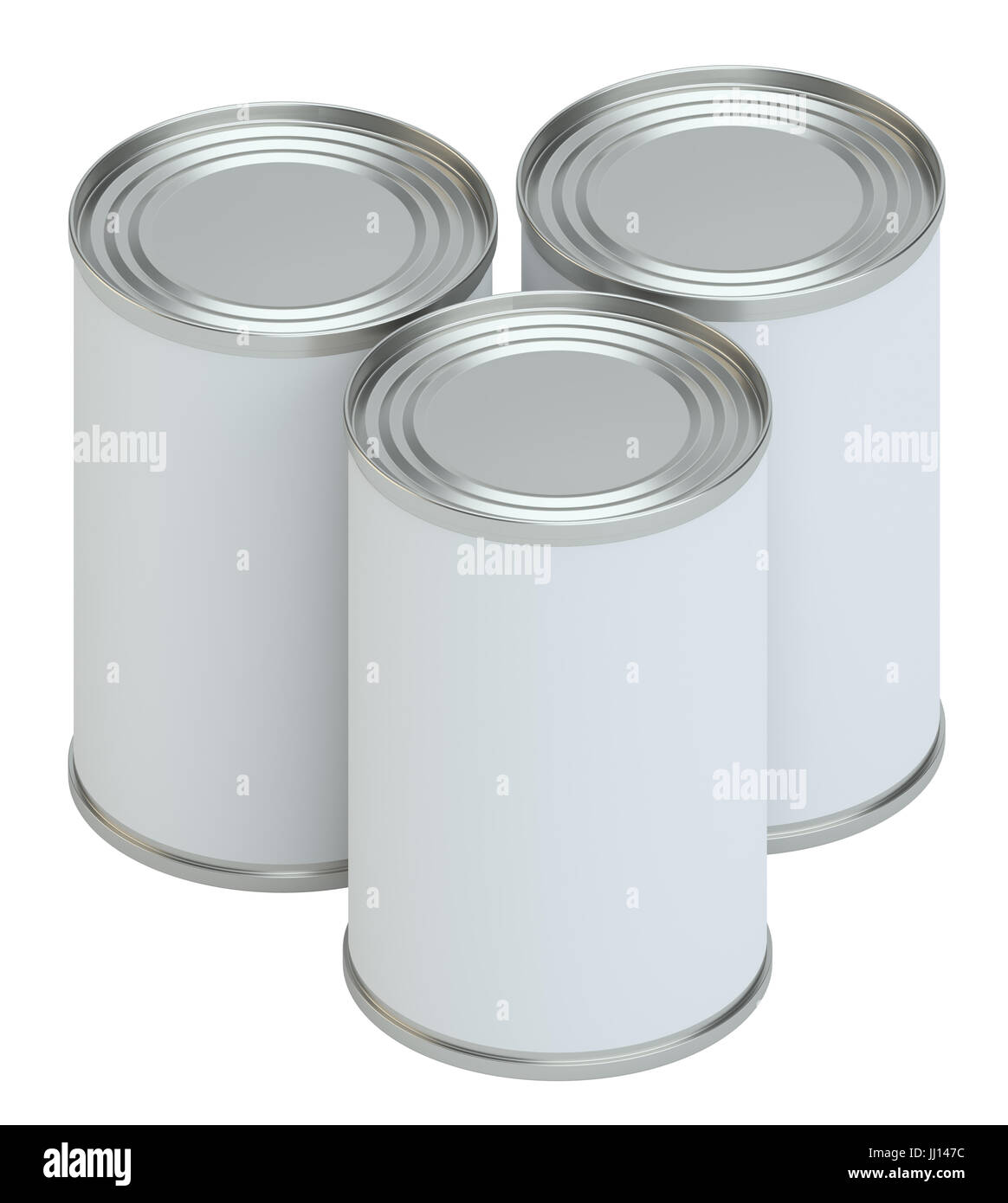 Metal tin can, canned food. Product packing Stock Photo - Alamy