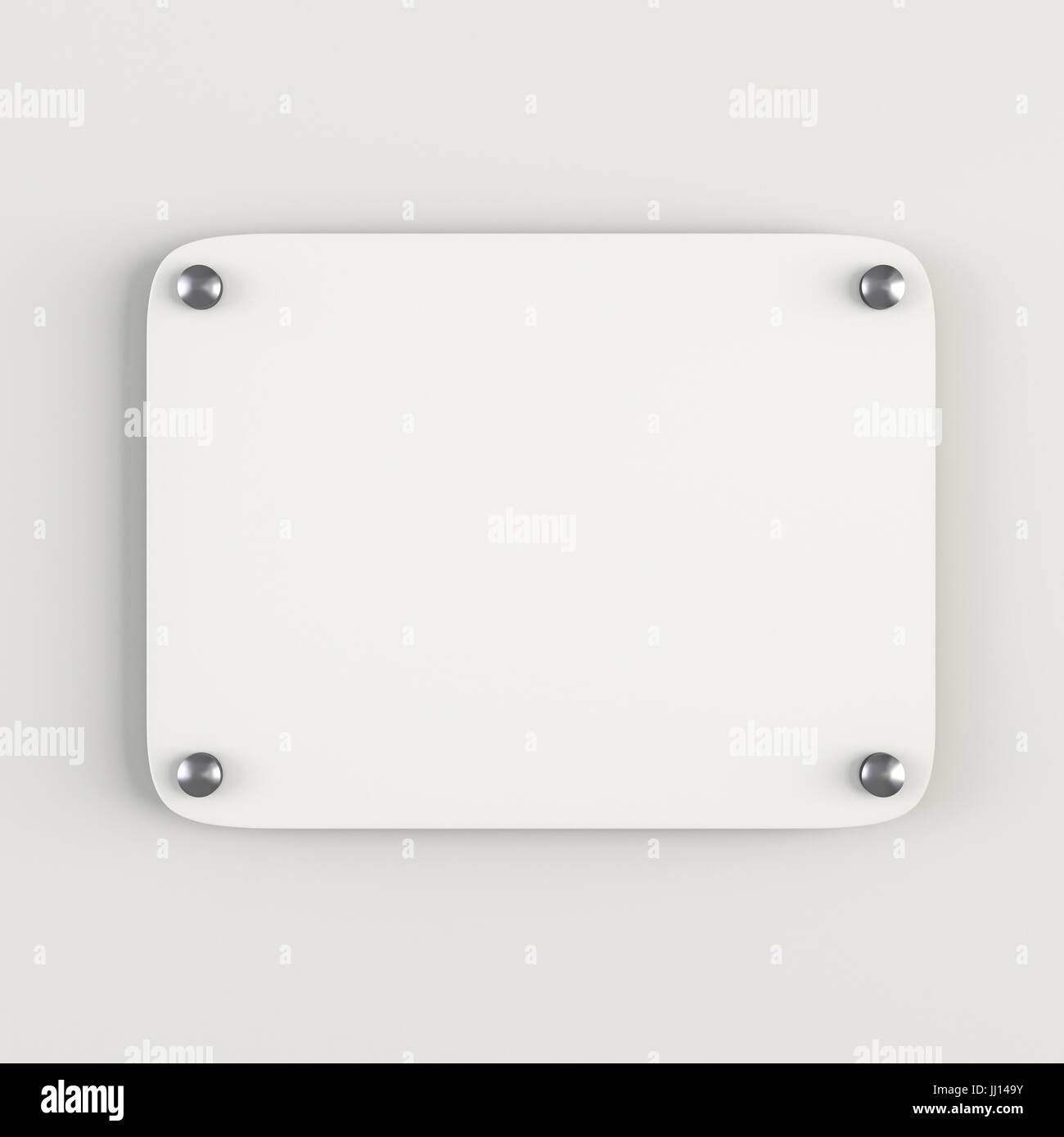 Plastic white empty plate mockup Stock Photo - Alamy