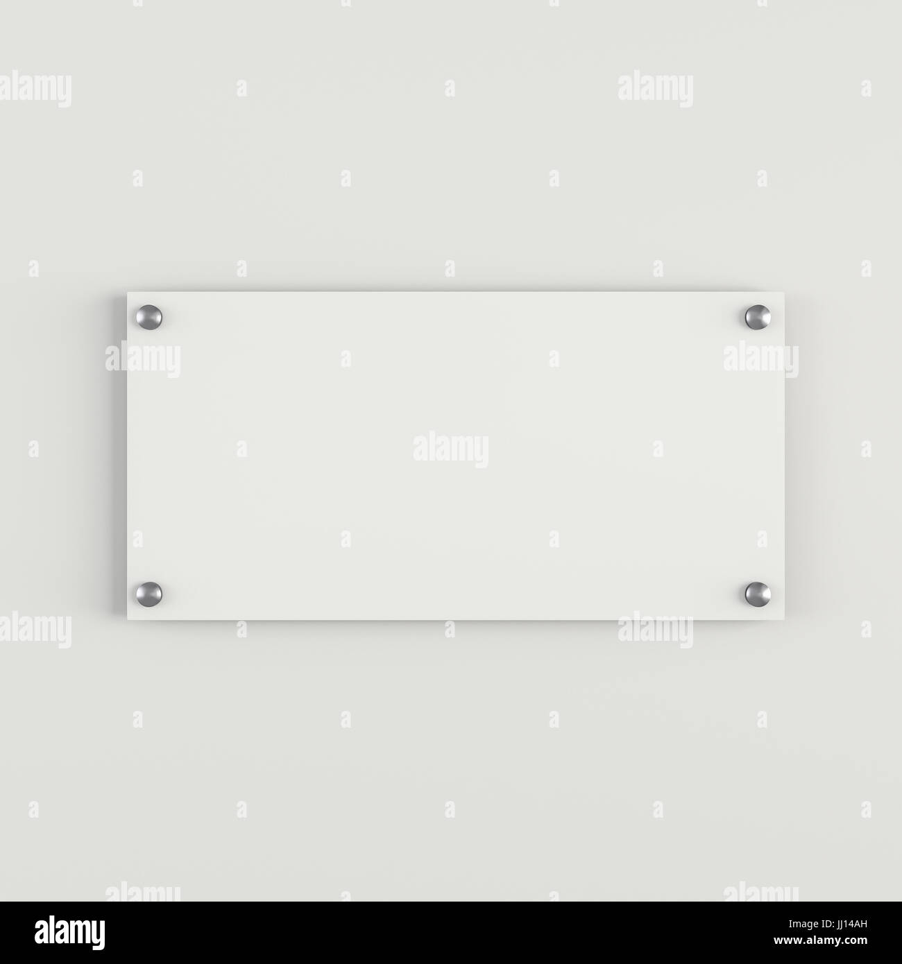 Plastic white empty plate mockup Stock Photo - Alamy