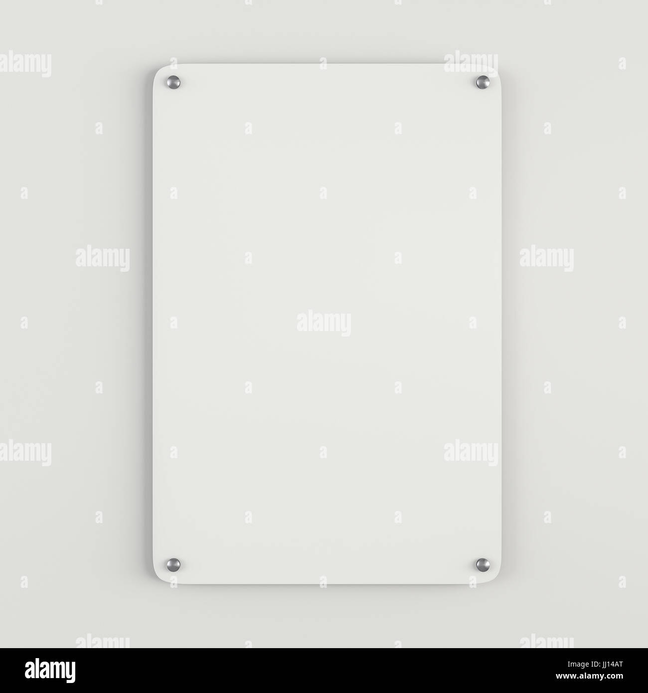 Plastic white empty plate mockup Stock Photo - Alamy