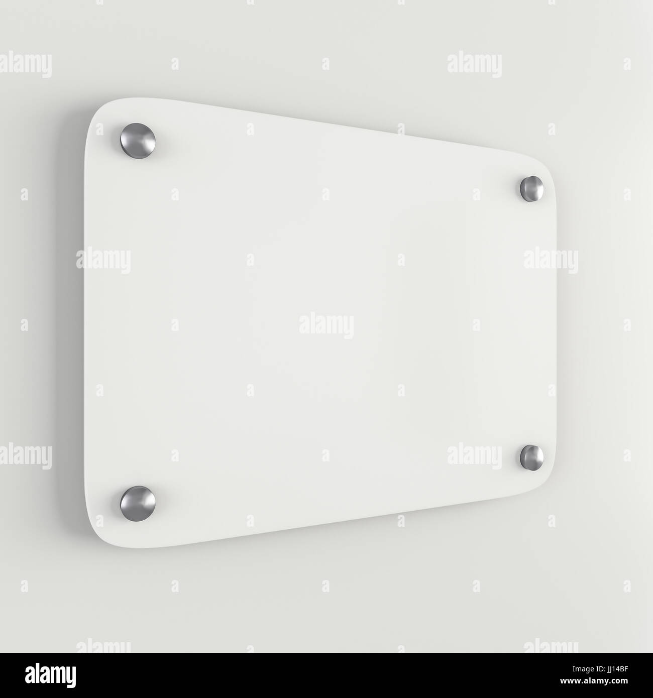 Plastic white empty plate mockup Stock Photo - Alamy
