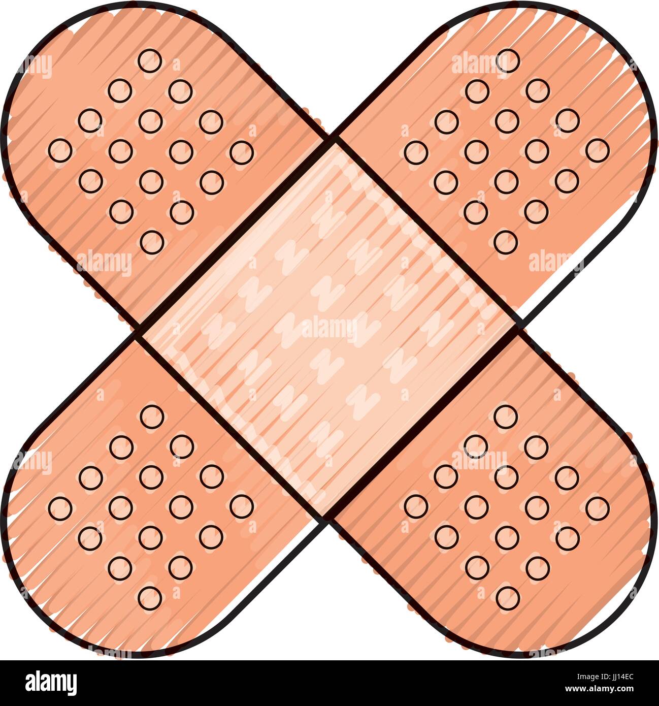 Medical aid bandage Stock Vector Image & Art - Alamy