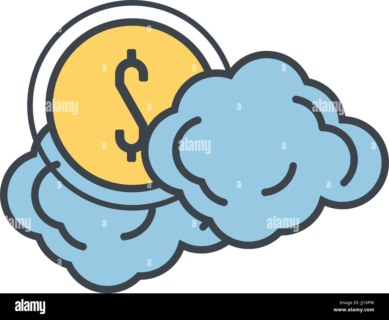 Cash round symbol Stock Vector Image & Art - Alamy