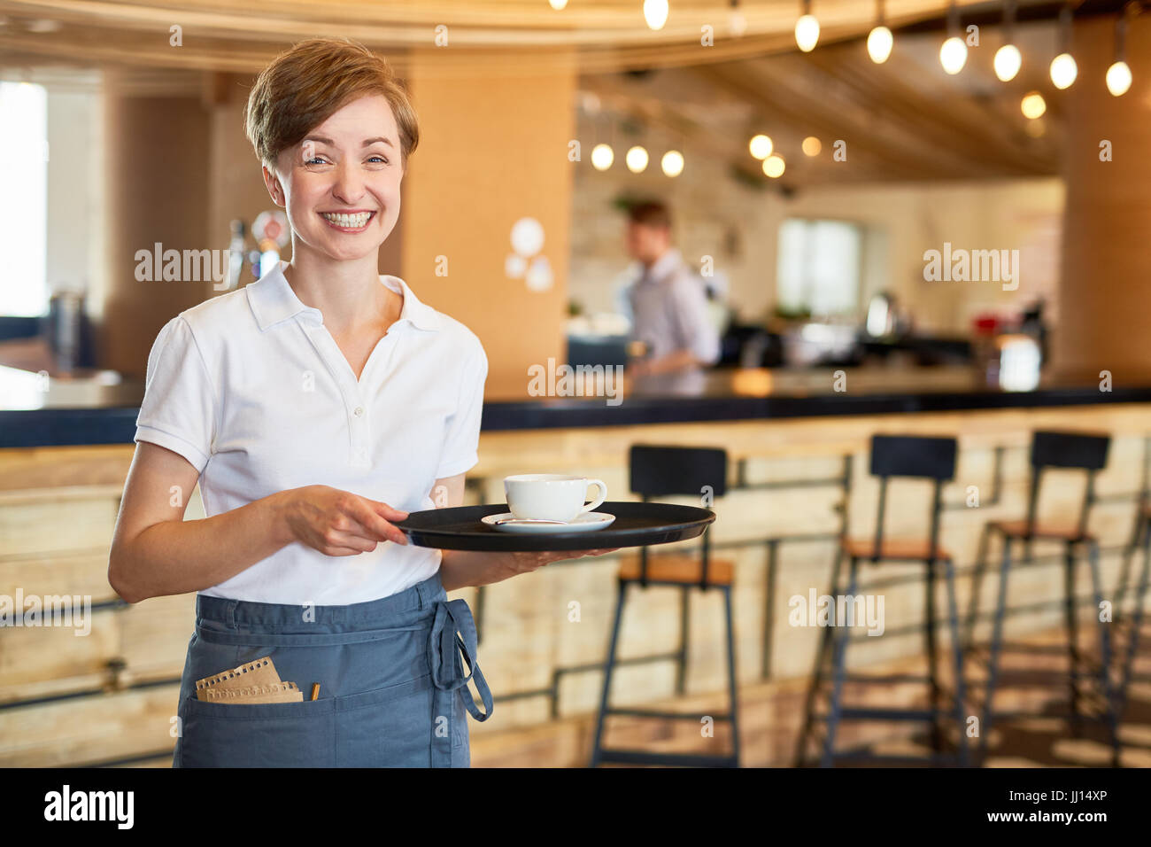 Catering staff cafe hi-res stock photography and images - Alamy