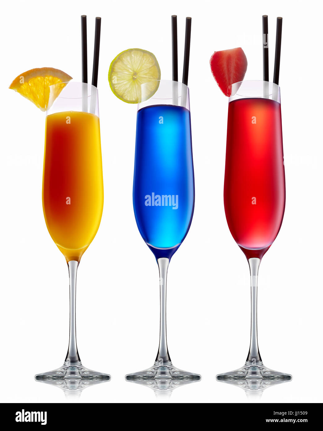alcohol cocktail set Stock Photo - Alamy