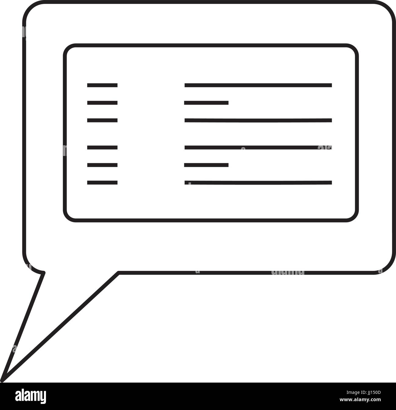 Chat bubble symbol Stock Vector Image & Art - Alamy
