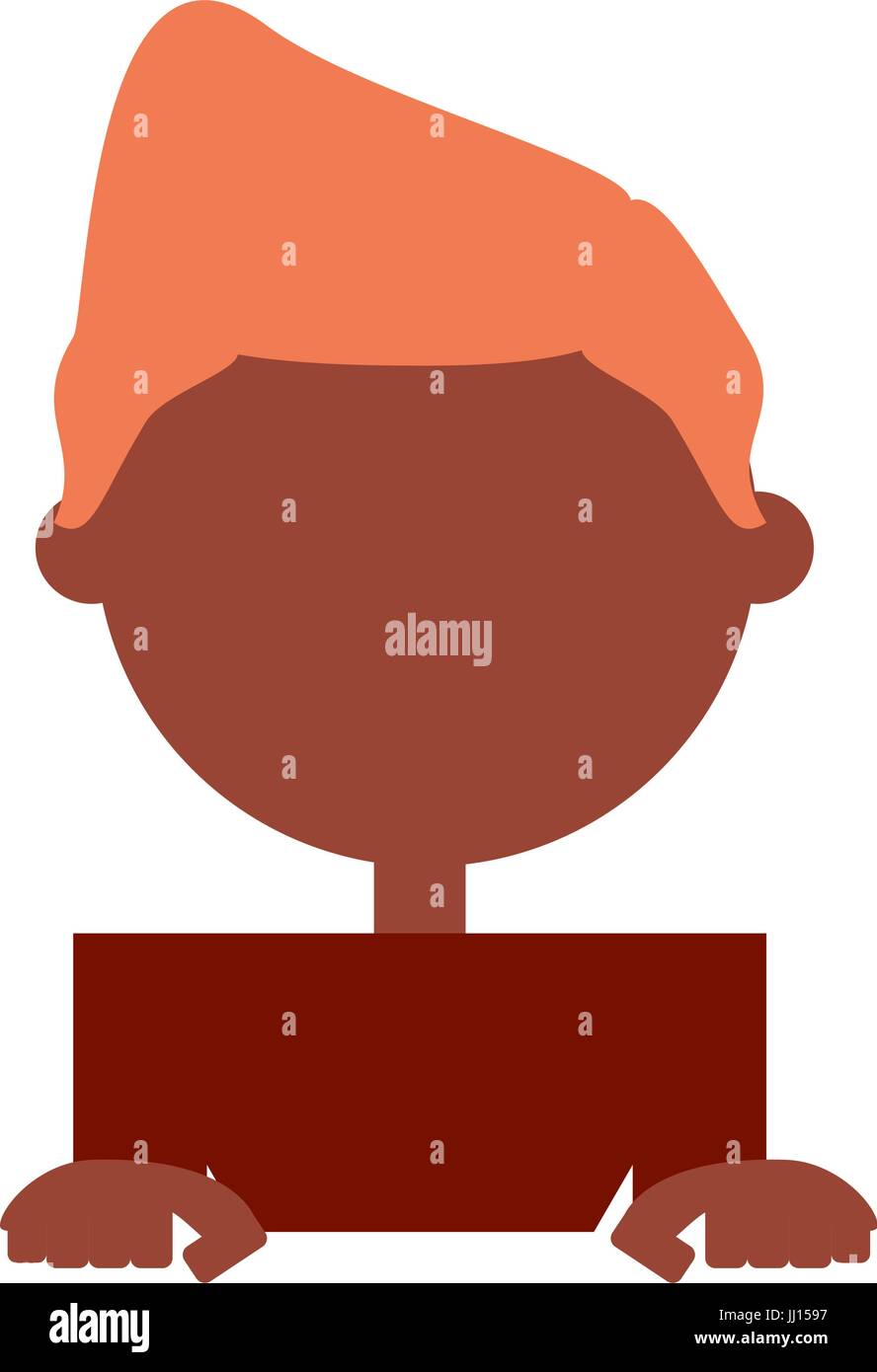 Kid faceless cartoon Stock Vector Image & Art - Alamy