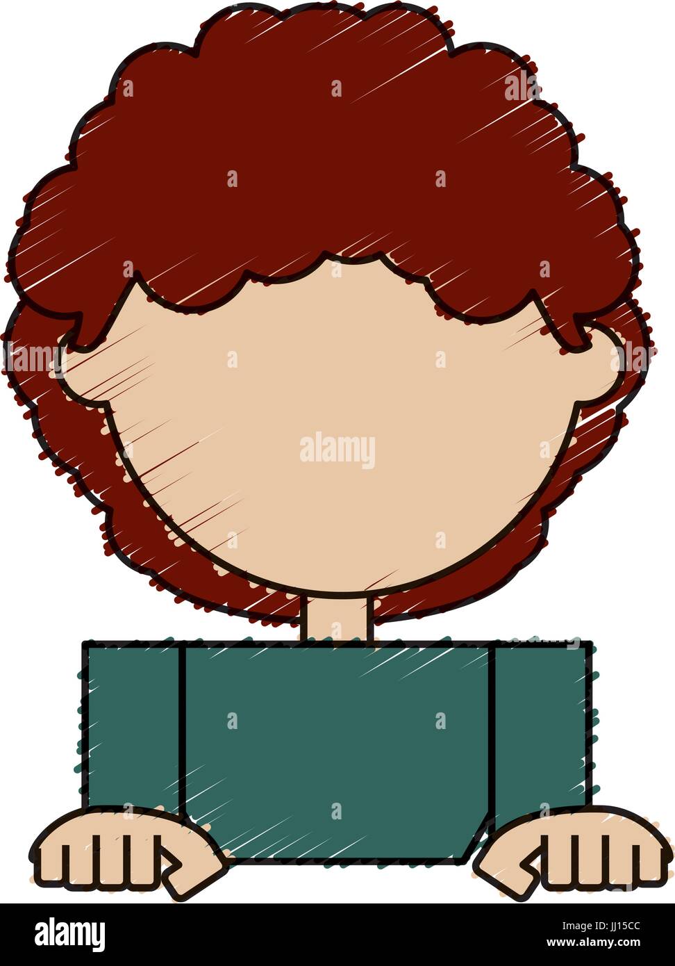 Kid faceless cartoon Stock Vector Image & Art - Alamy