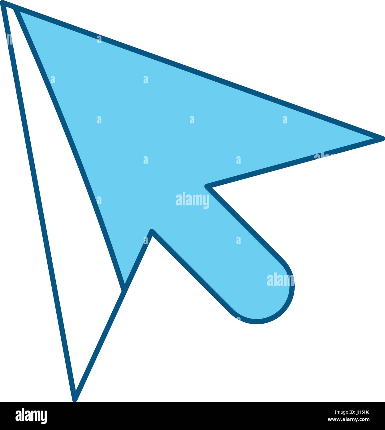 Click arrow symbol Stock Vector Image & Art - Alamy