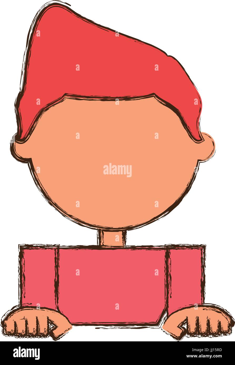 Kid faceless cartoon Stock Vector Image & Art - Alamy