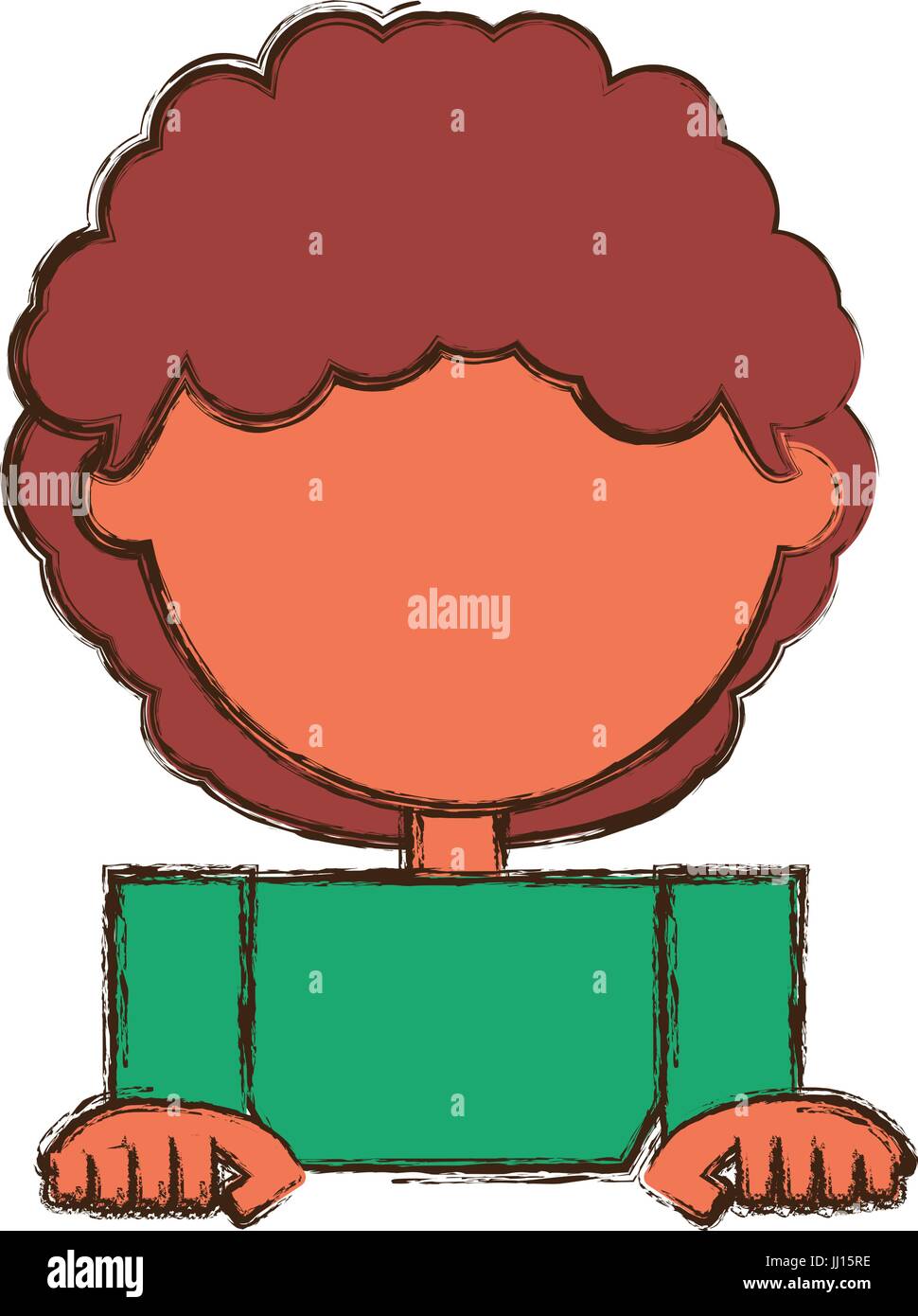 Kid faceless cartoon Stock Vector Image & Art - Alamy
