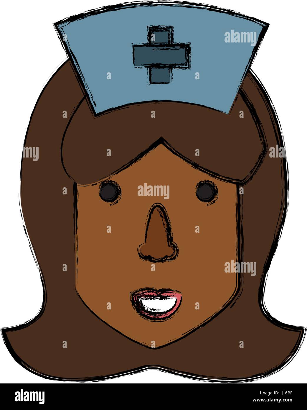 Cute nurse cartoon Stock Vector Image & Art - Alamy