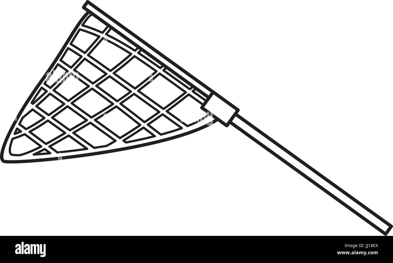 Fishing racket isolated Stock Vector Image & Art - Alamy