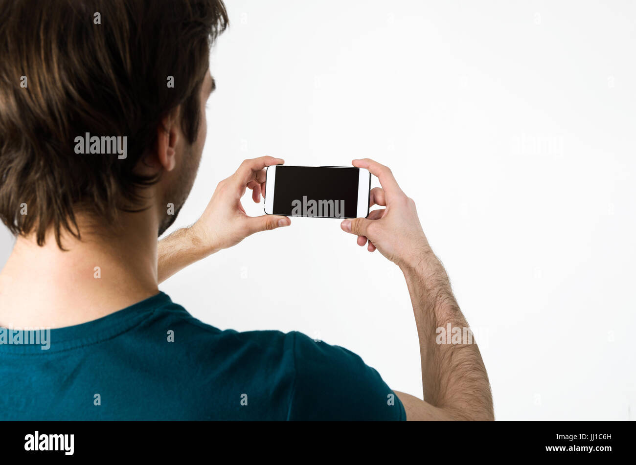 Young man taking selfie Stock Photo - Alamy Young man taking selfie Stock Photo - Alamy