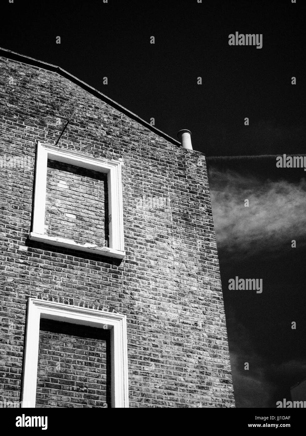Bricked window Black and White Stock Photos & Images - Alamy