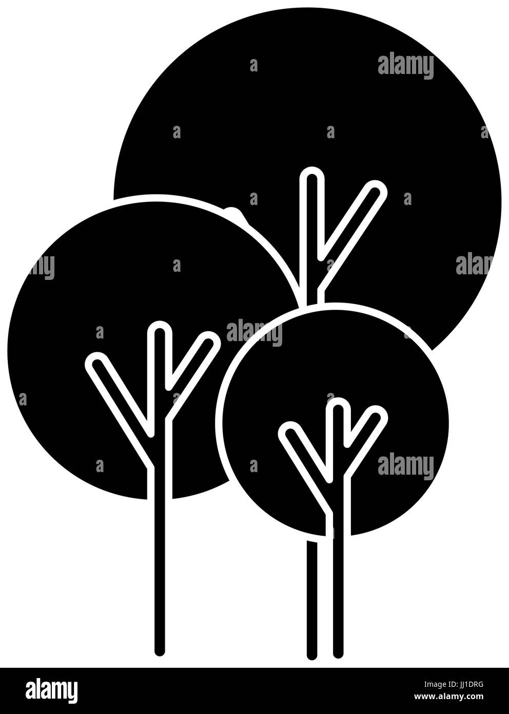 tree icon image Stock Vector Image & Art - Alamy