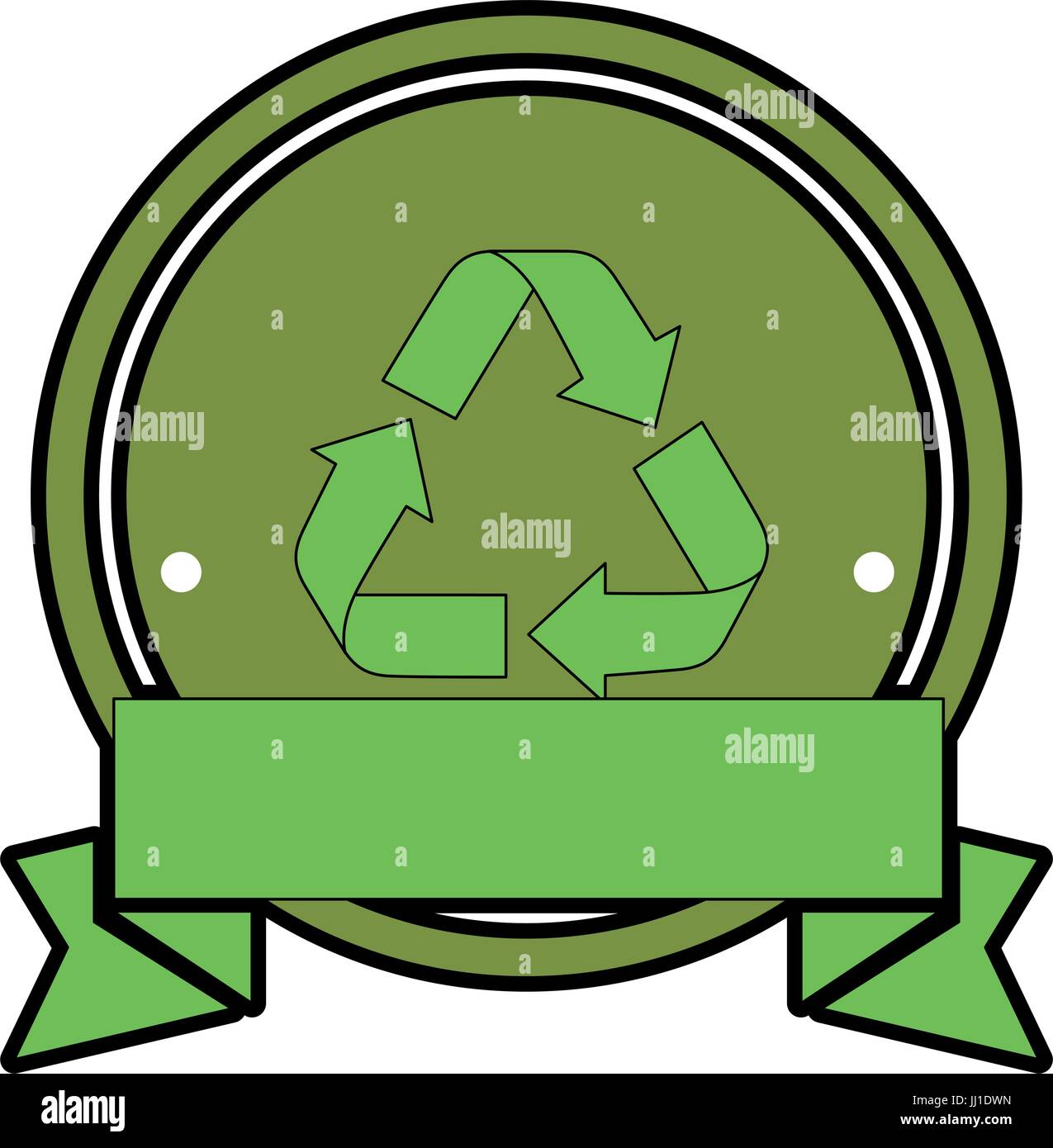 Recycle seal Stock Vector Images - Alamy