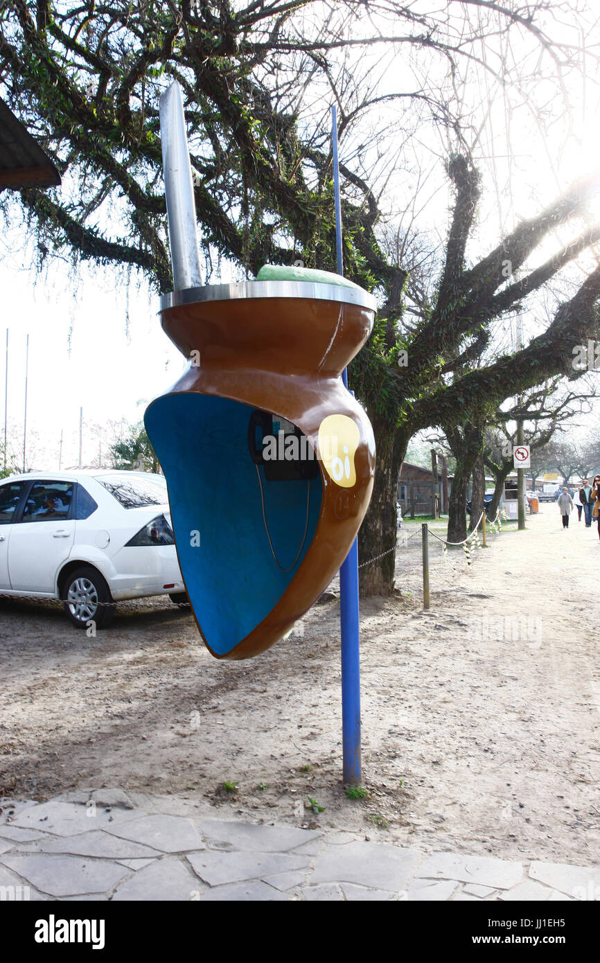Brazil telephone booth hi-res stock photography and images - Alamy