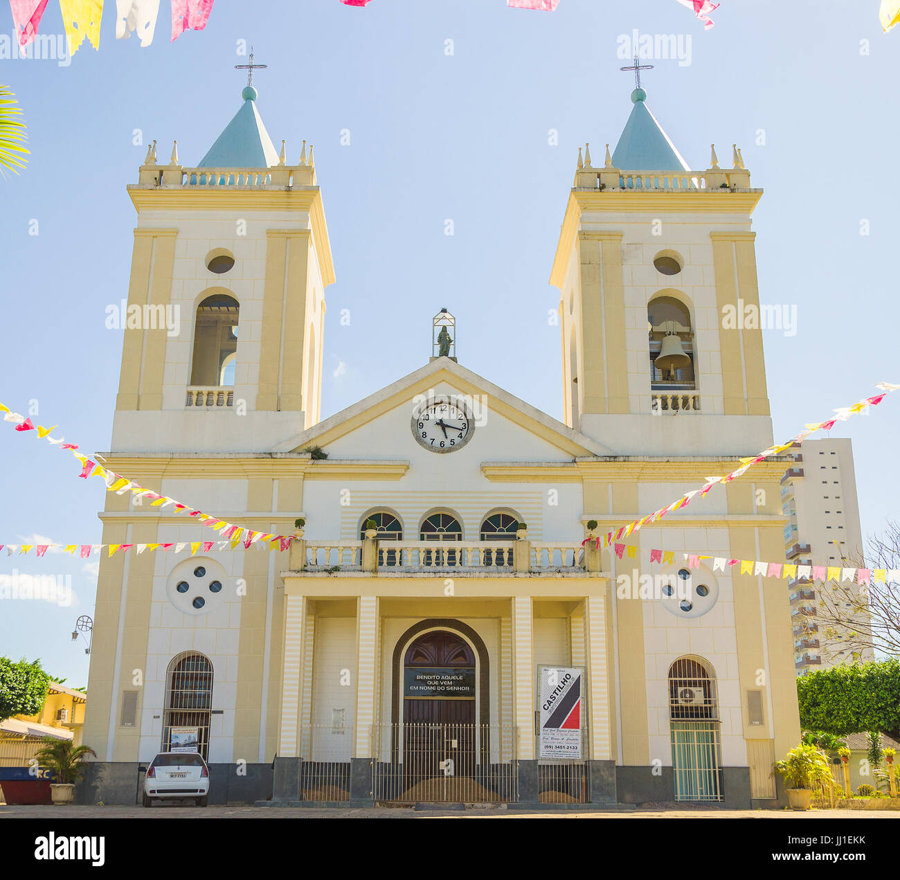 PORTO VELHO, BRAZIL - JUNE 15, 2017: View of cathedral Catedral ...