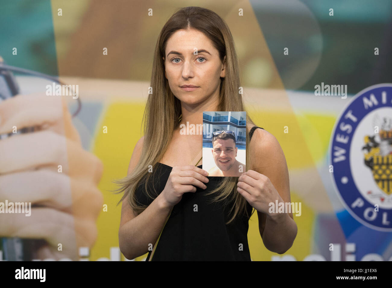 Gemma Morris, the partner of Daniel Baird who was fatally stabbed in ...