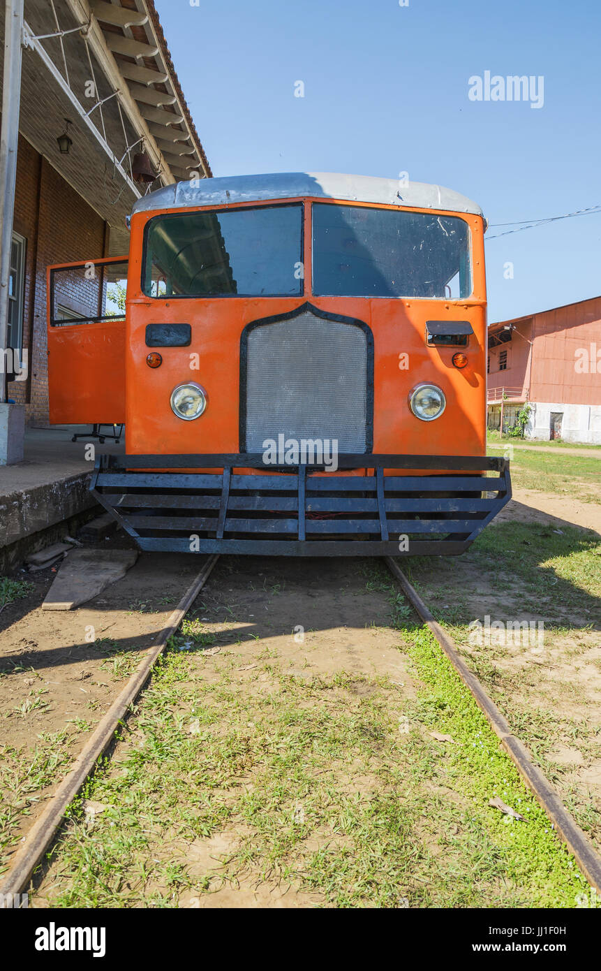 PORTO VELHO, BRAZIL - JUNE 16, 2017: Madeira-Mamore station and the ...