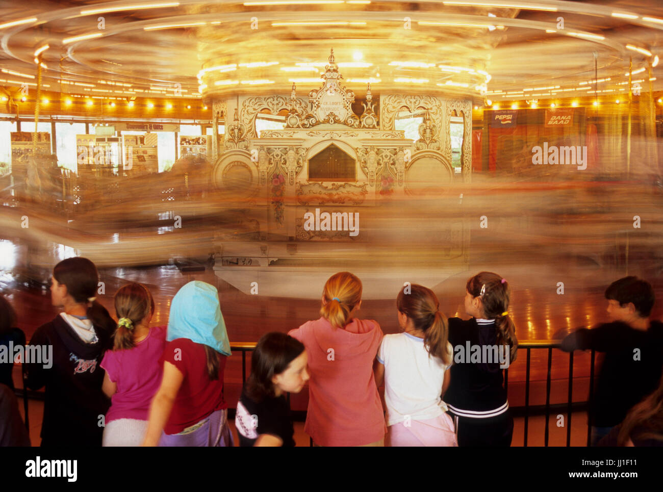 Looff Carousel, Riverfront Park, Spokane, Washington Stock Photo - Alamy