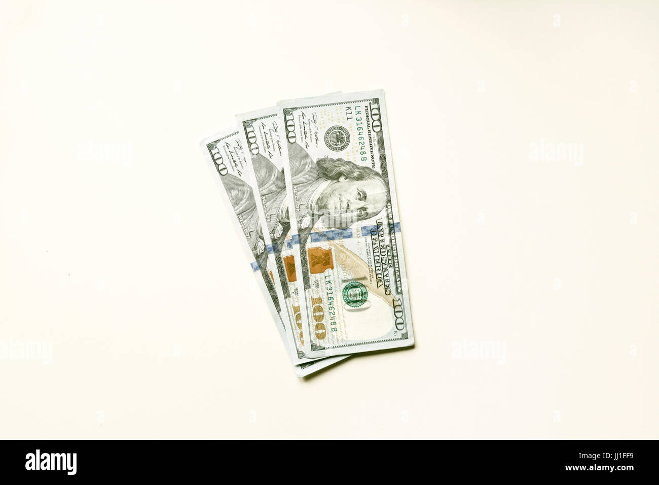 Three hundred dollars simply background Stock Photo - Alamy
