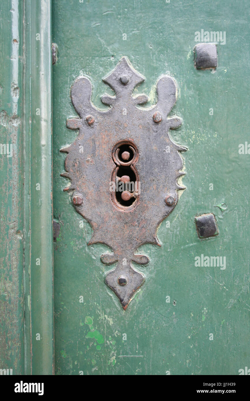 rustic lock, Paraty, Rio de Janeiro, Brazil Stock Photo - Alamy