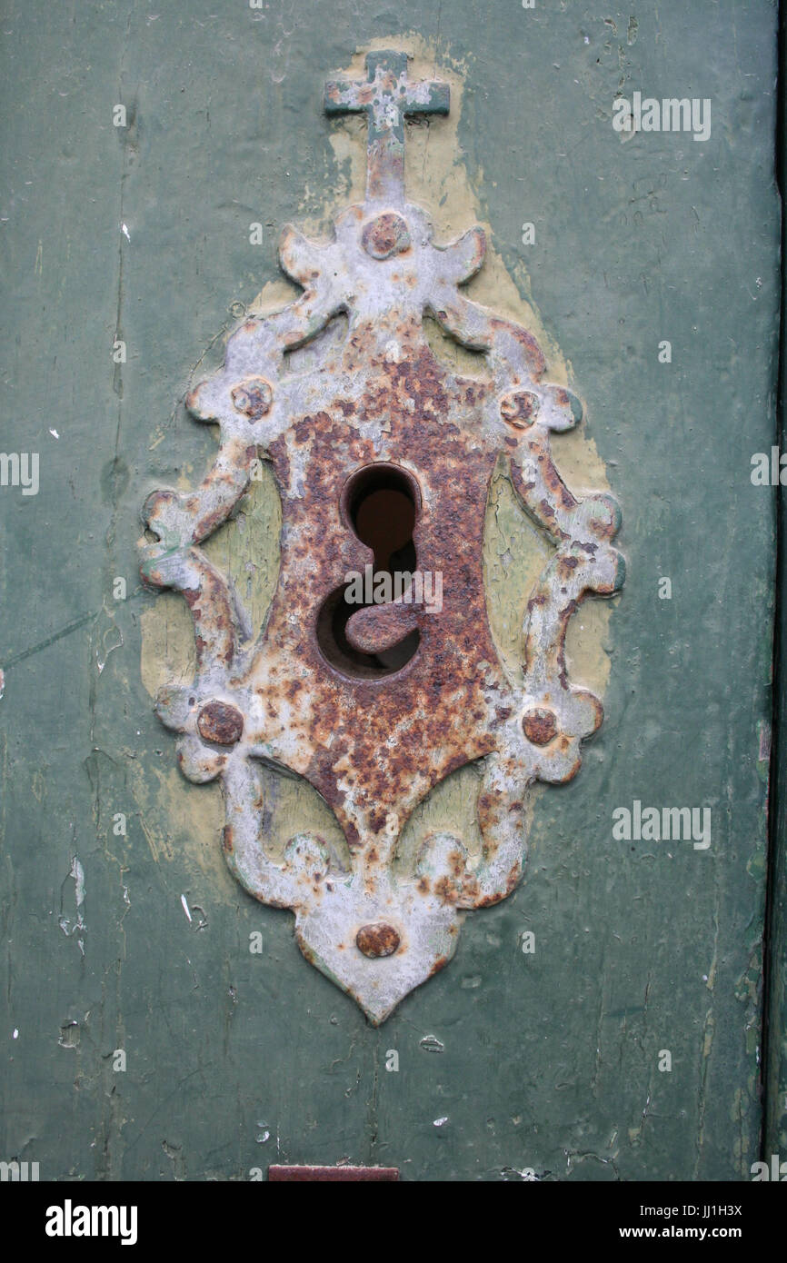 rustic lock, Paraty, Rio de Janeiro, Brazil Stock Photo - Alamy