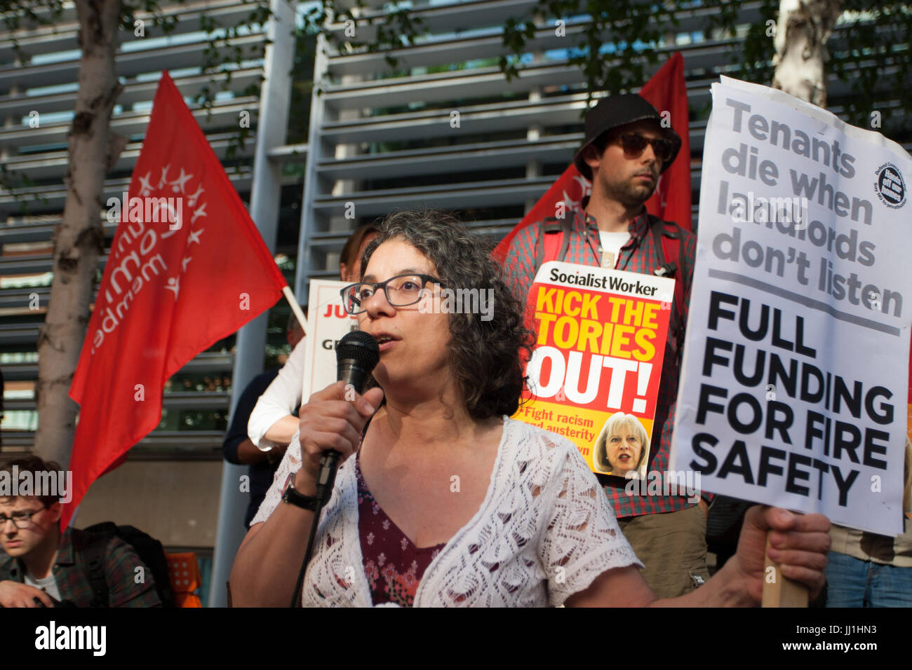 Protest outside the home office in Marsham Street calling for justice ...