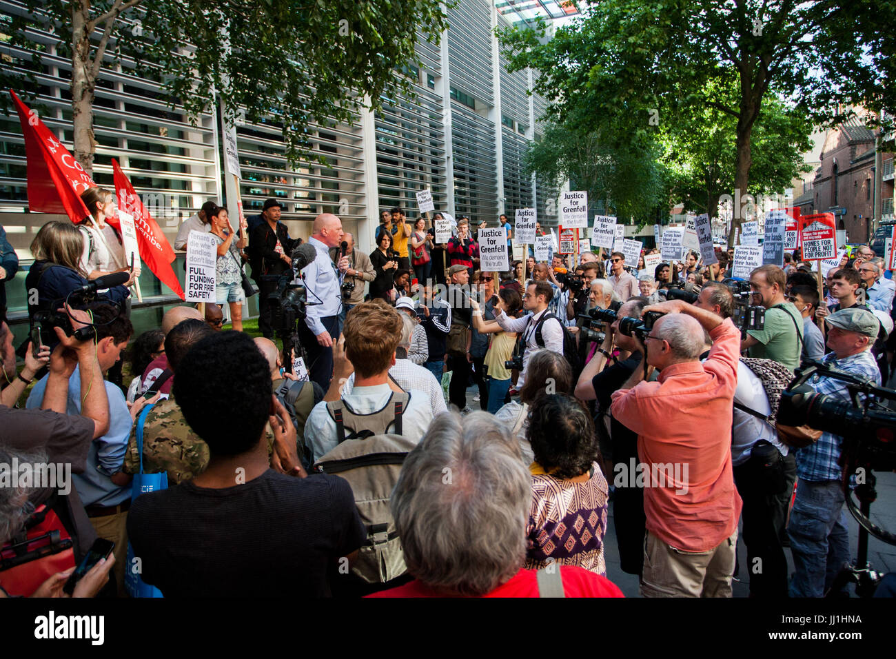 Protest outside the home office in Marsham Street calling for justice ...