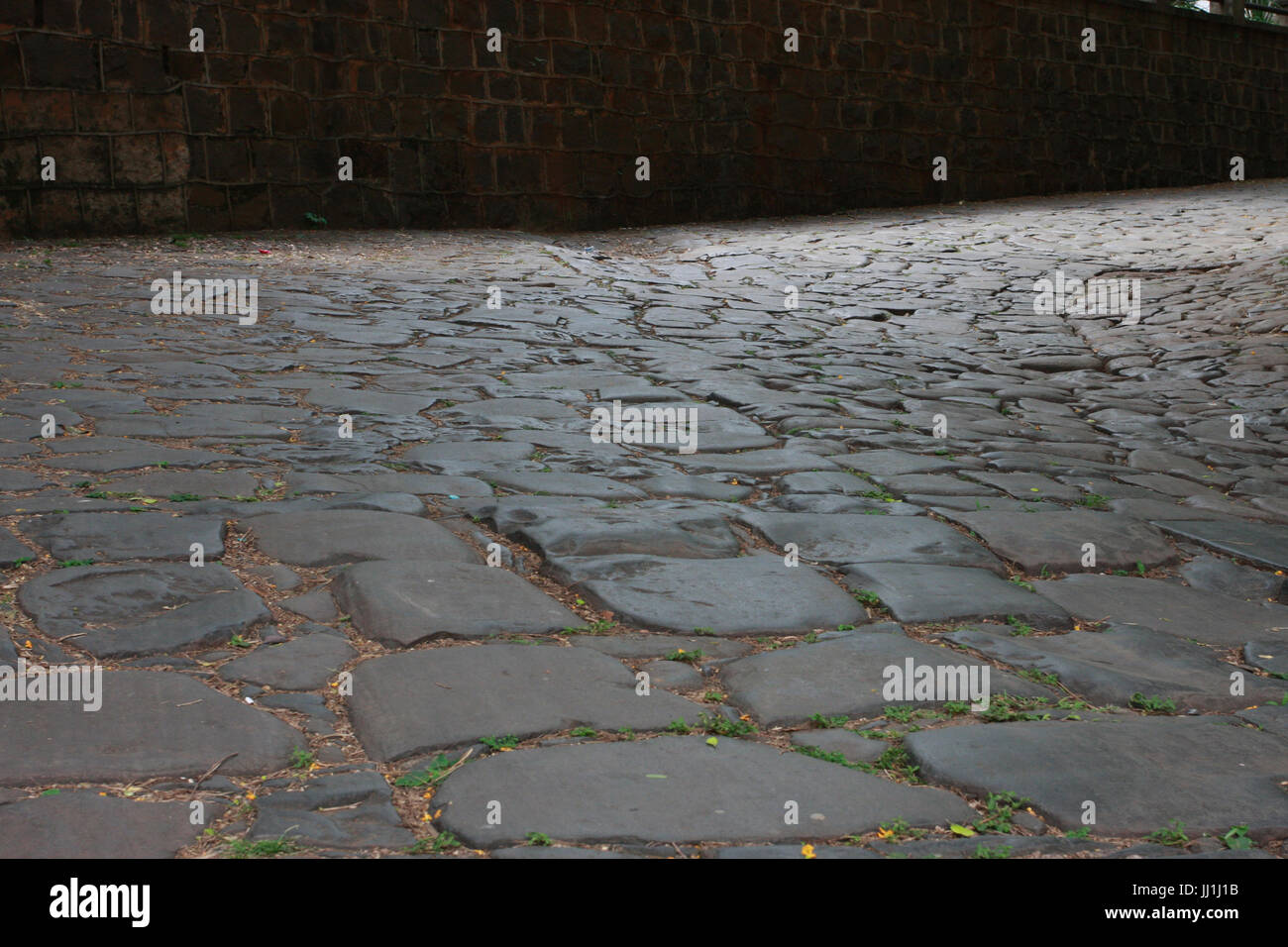 Stone street, Piracicaba, São Paulo, Brazil Stock Photo - Alamy
