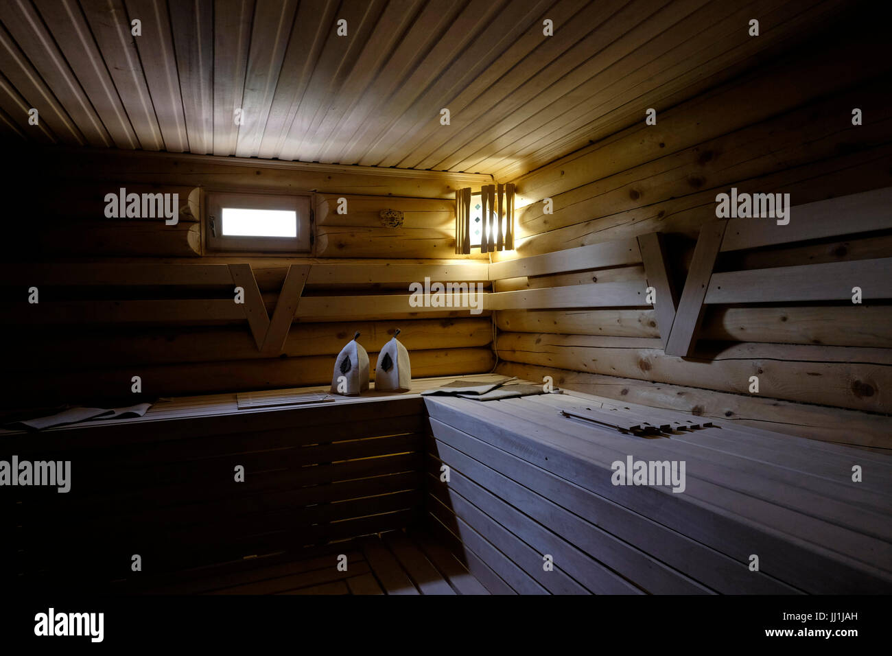 Russian banya sauna hi-res stock photography and images - Alamy