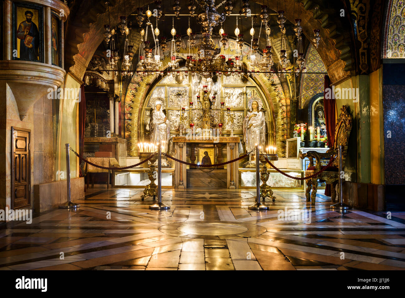 Jerusalem, Israel, Mai 05, 2017 : Jerusalem, Israel. On a Mount Calvary ...