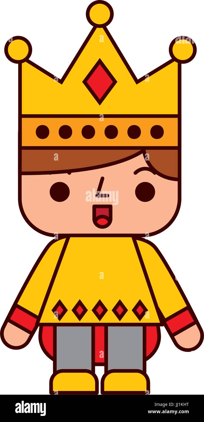 Video game prince avatar vector illustration design Stock Vector Image ...