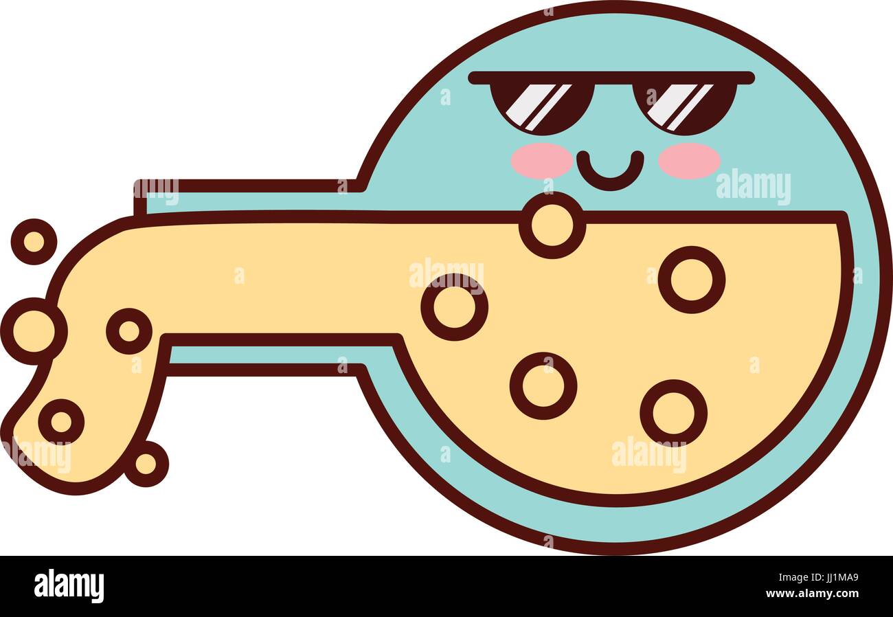 tube test with potion kawaii character vector illustration design Stock ...