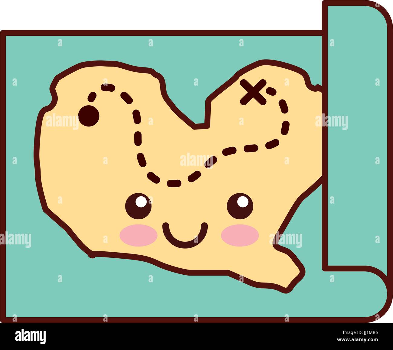 Treasure hunt happy Stock Vector Images - Alamy