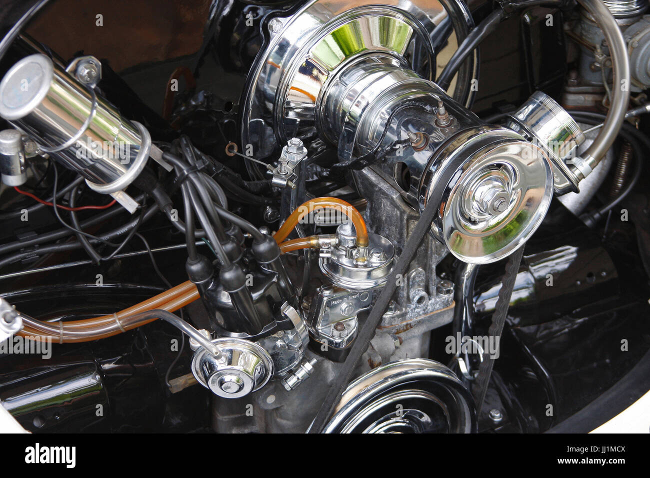 Car, Volkswagen bug, motor, São Paulo, Brazil Stock Photo - Alamy