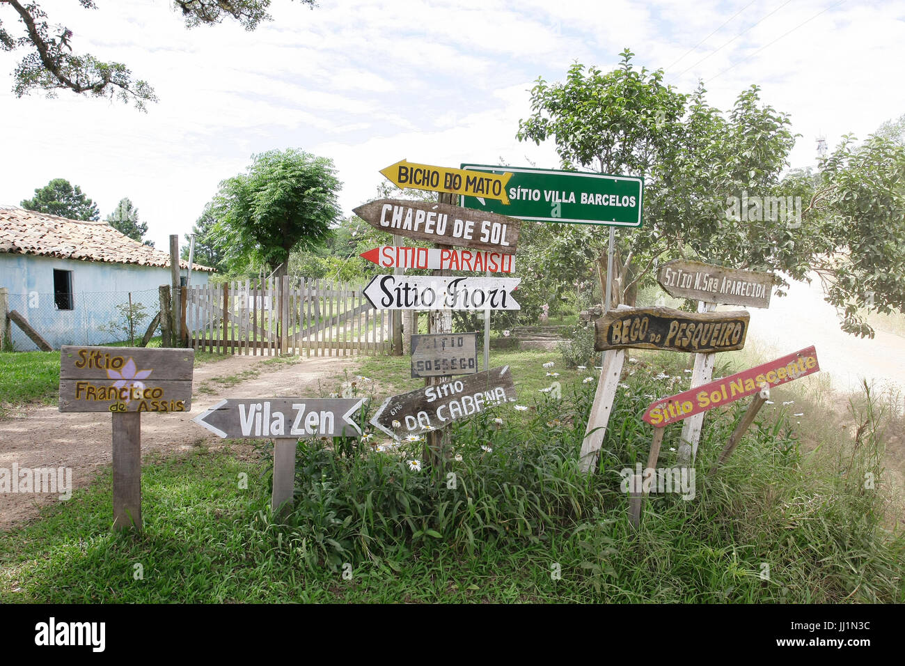 Ranches, houses, São Paulo, Brazil Stock Photo - Alamy