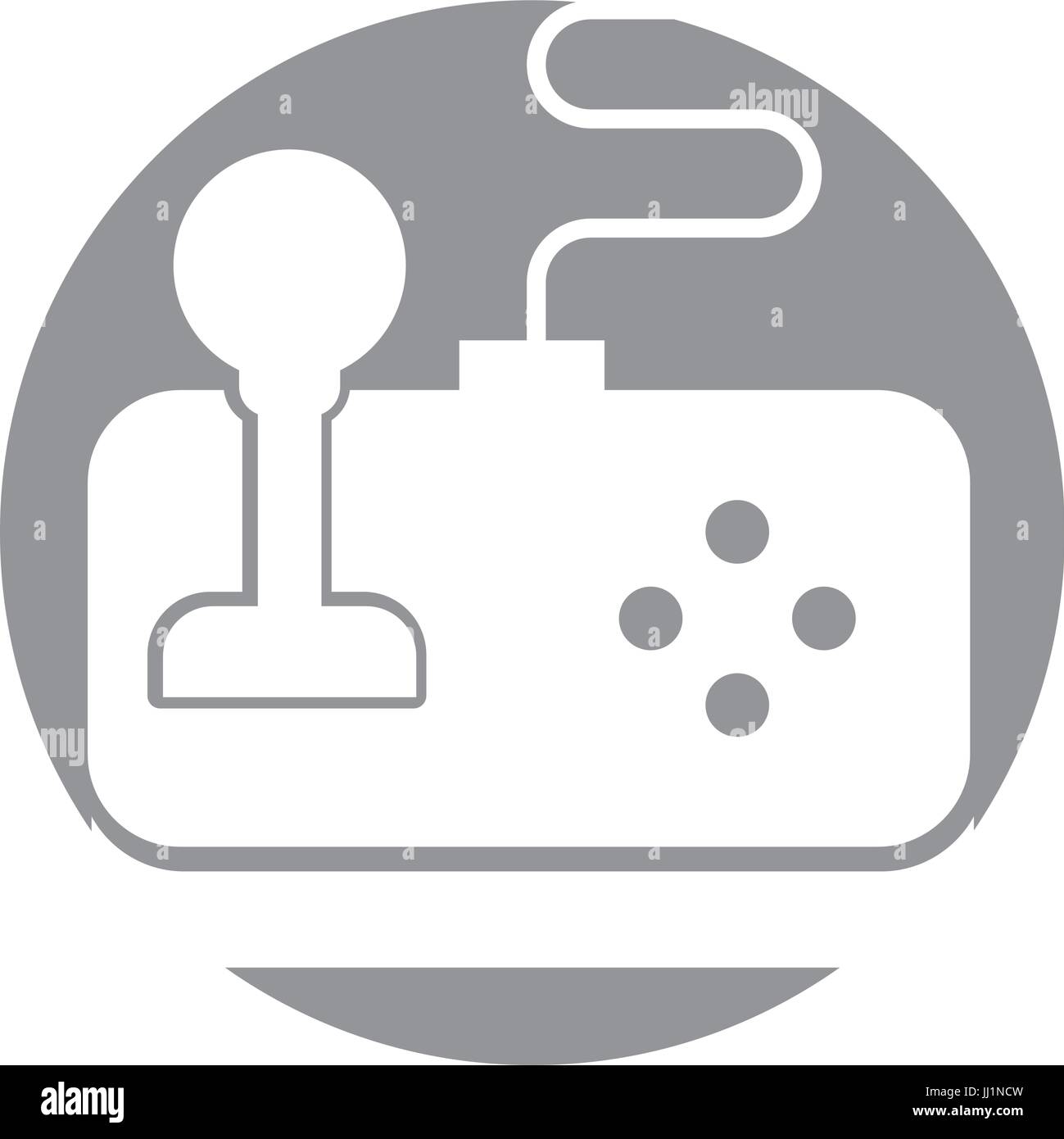 video game control icon vector illustration design Stock Vector Image ...