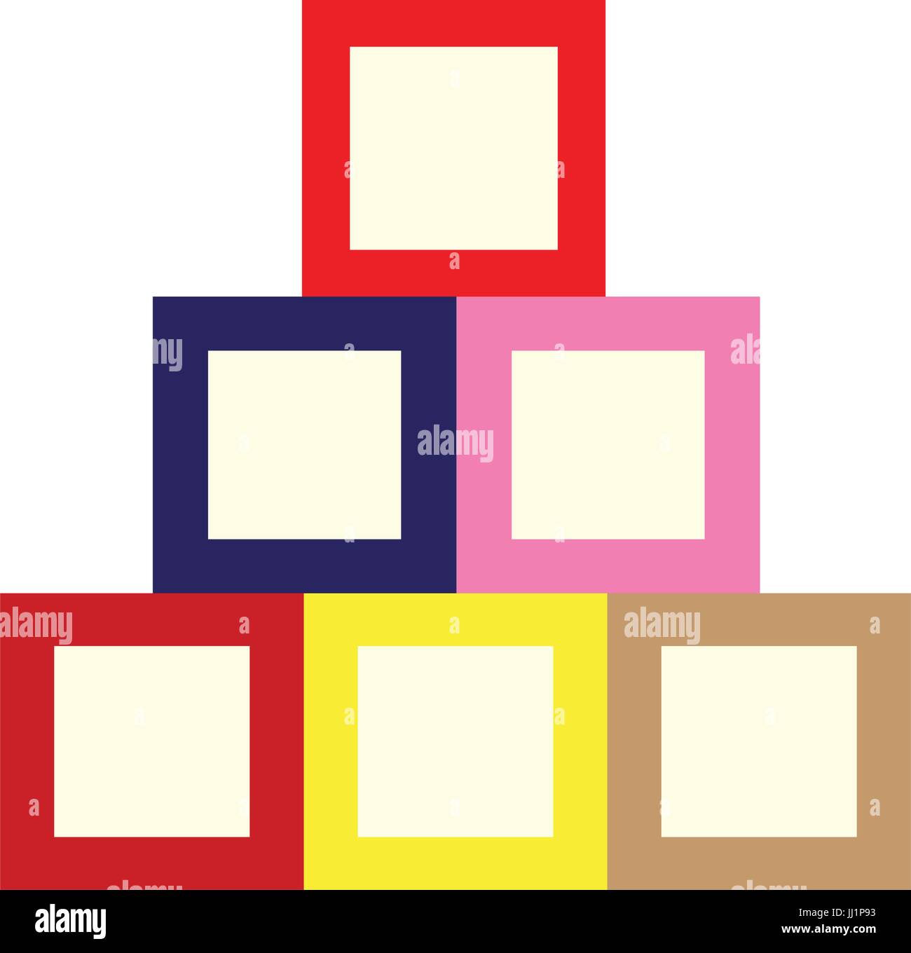 Baby pyramid Stock Vector Images - Alamy