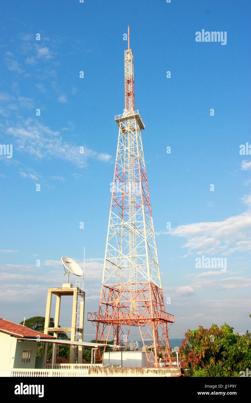 Tower, Rio Claro, São Paulo, Brazil Stock Photo - Alamy