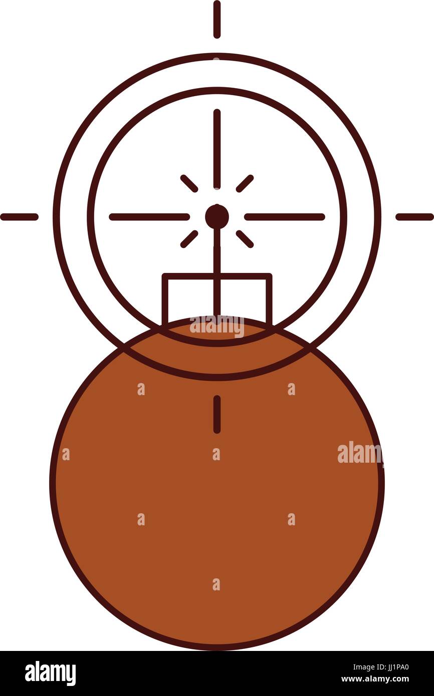 explosive boom with target Stock Vector Image & Art - Alamy