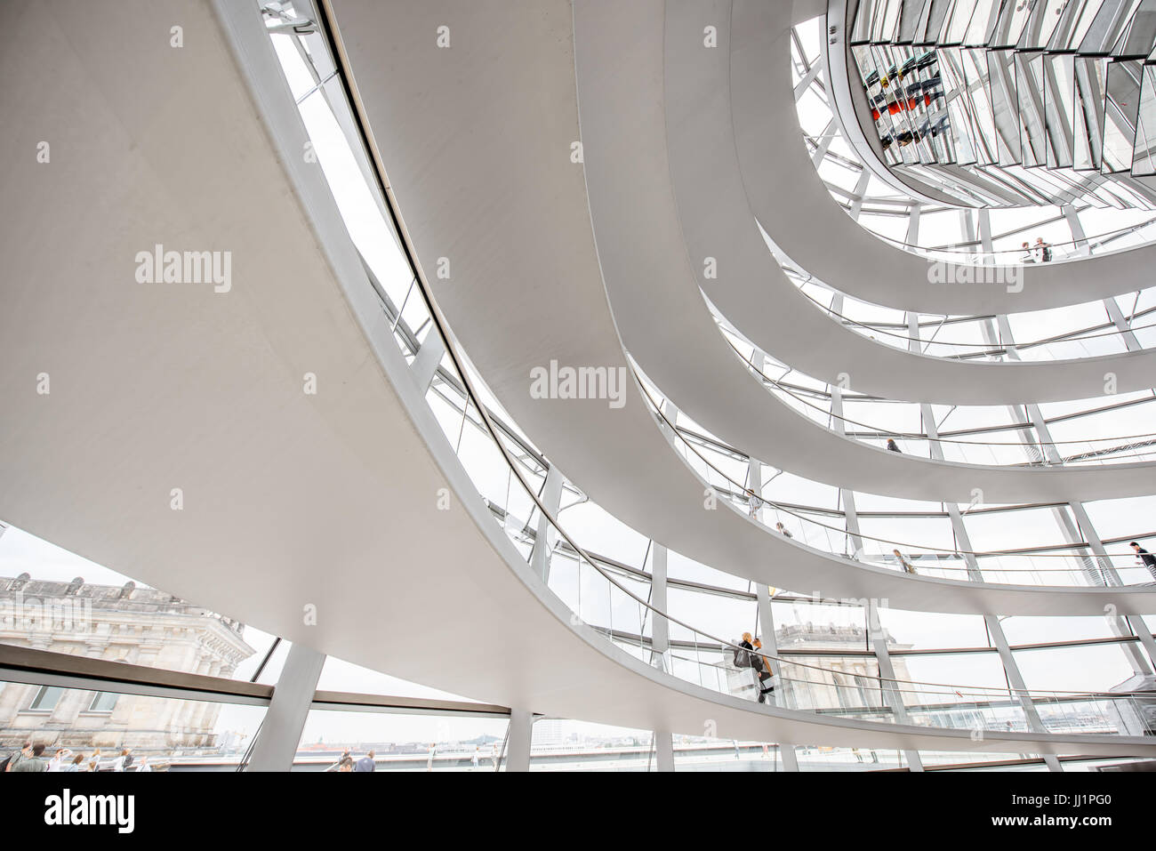Interior of reichstag dome hi-res stock photography and images - Alamy