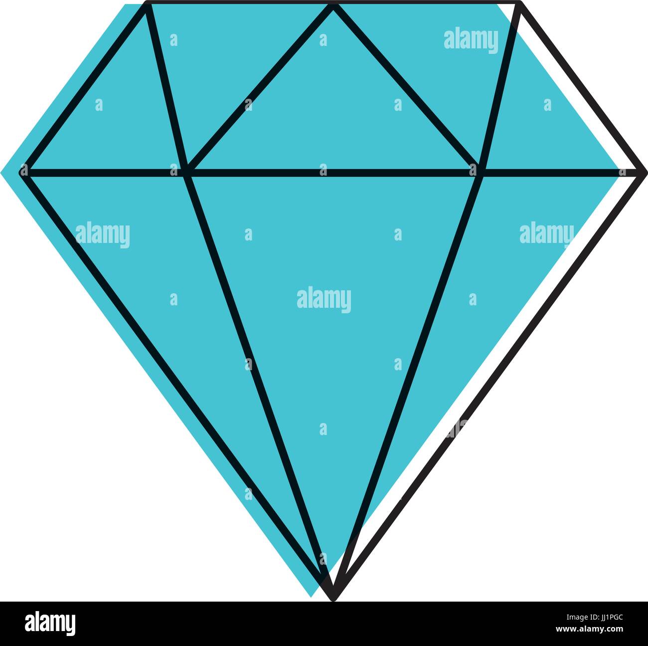 diamond figure isolated icon Stock Vector Image & Art - Alamy