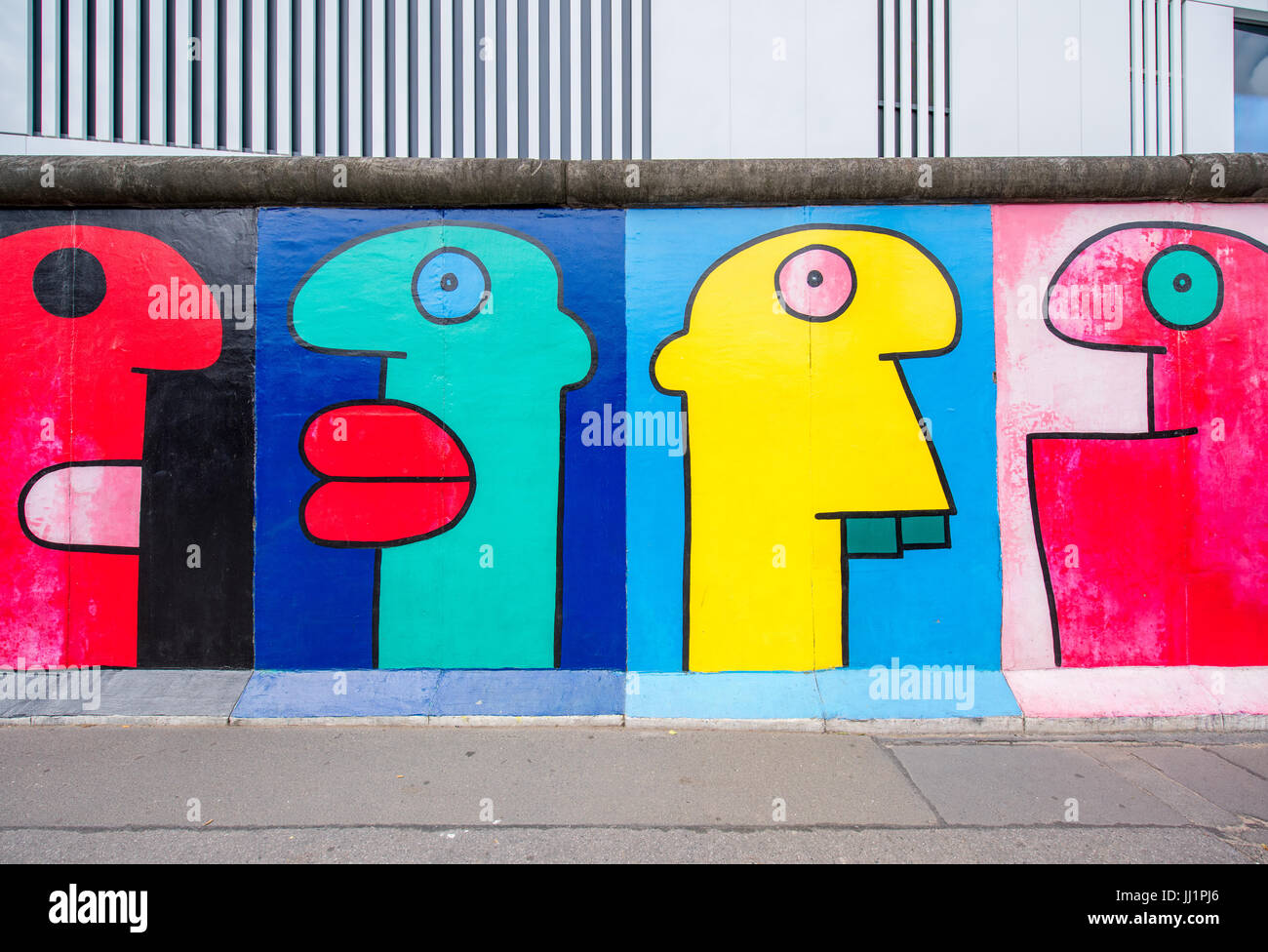 Berlin wall art Stock Photo - Alamy
