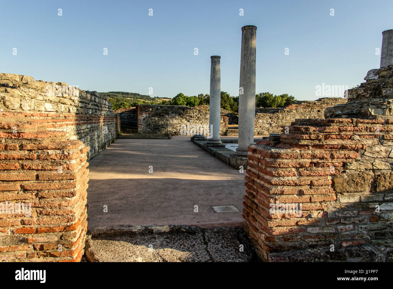East Serbia - The preserved remains of the Roman Emperor Galerius ...
