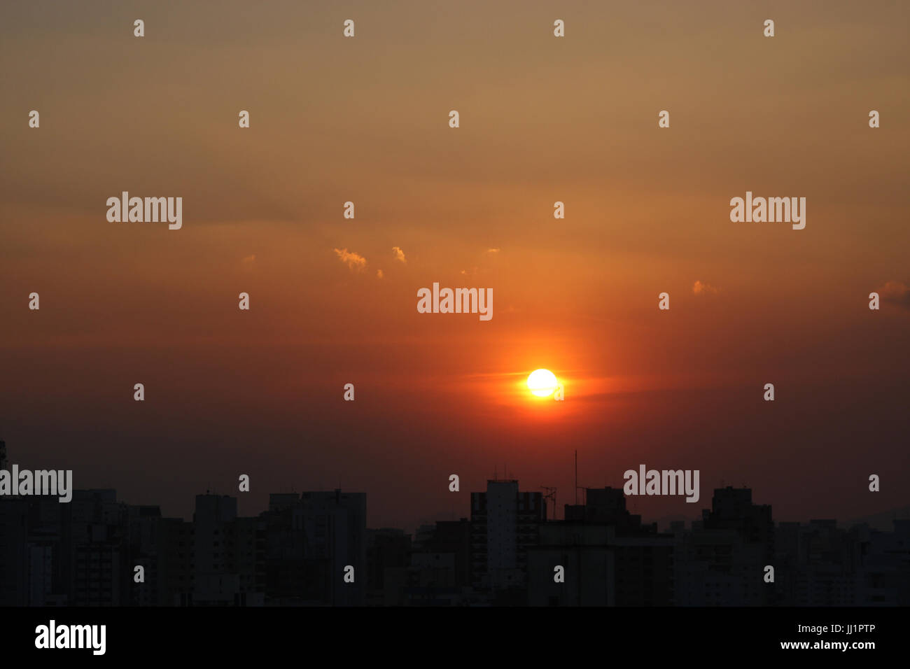 Sunset, Landscape, São Paulo, Brazil Stock Photo - Alamy
