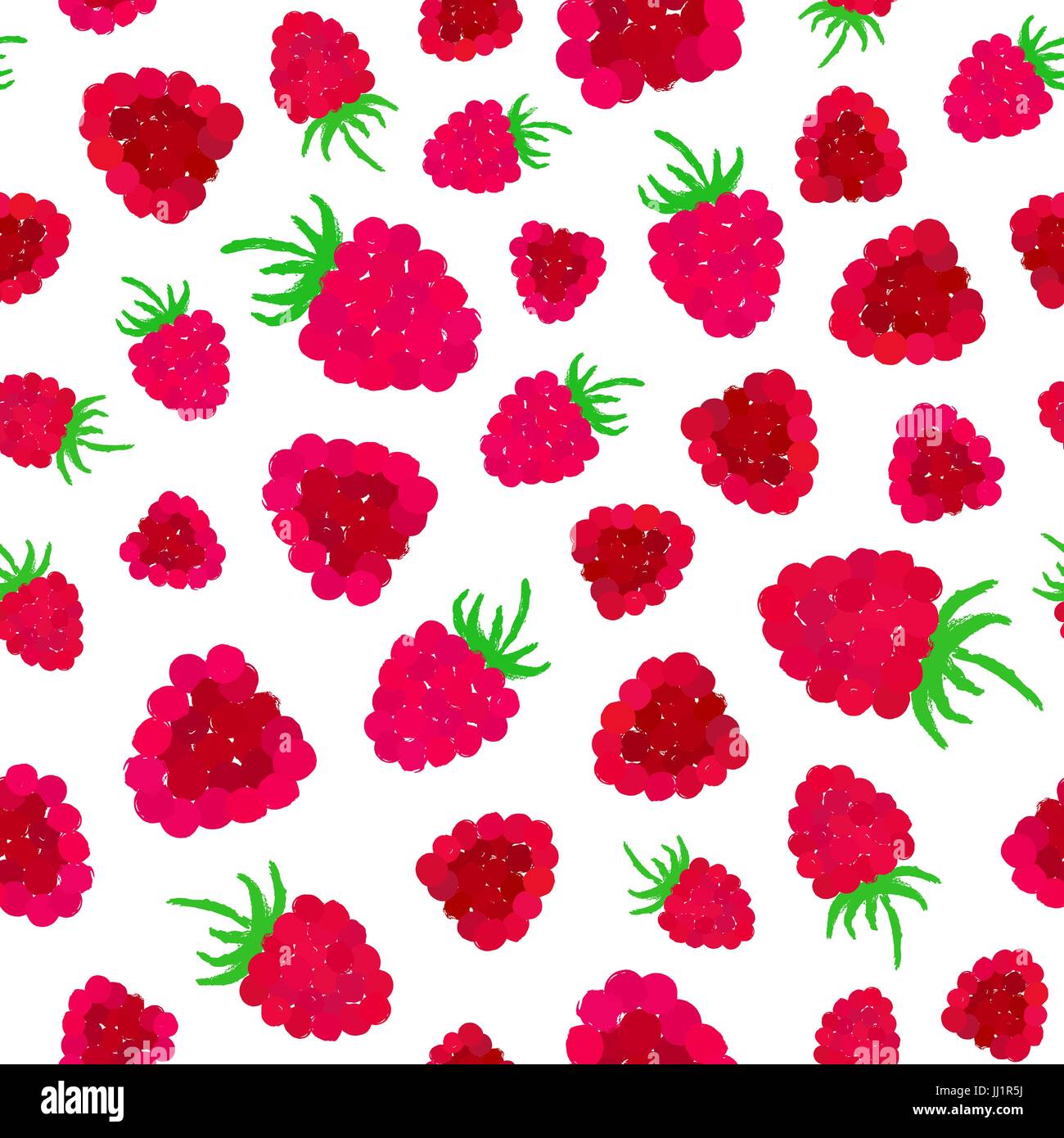 Raspberry Background Painted Pattern Stock Vector Image & Art - Alamy